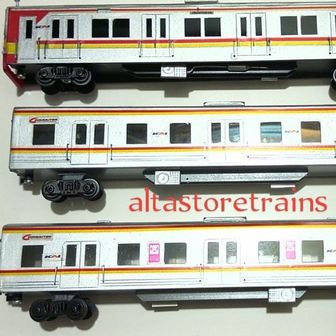 Jual Miniatur Kereta api commuterline KRL paket | Shopee Indonesia