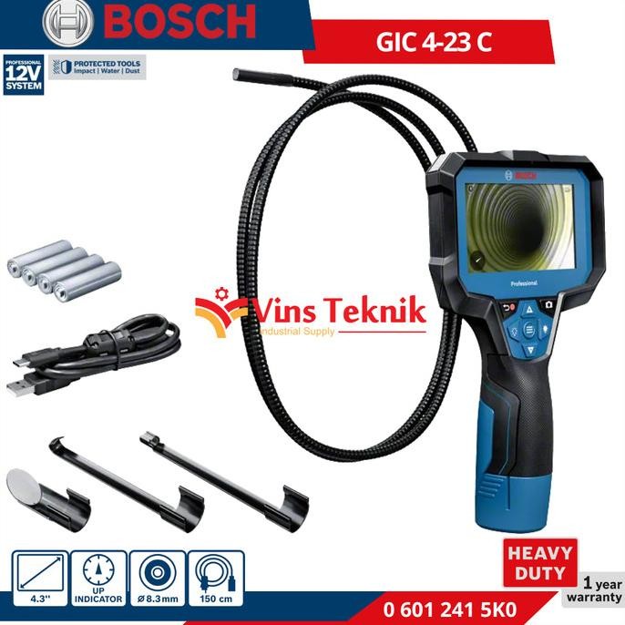 Jual bosch gic 4-23 c inspection camera alat cek kamera deteksi bosch ...