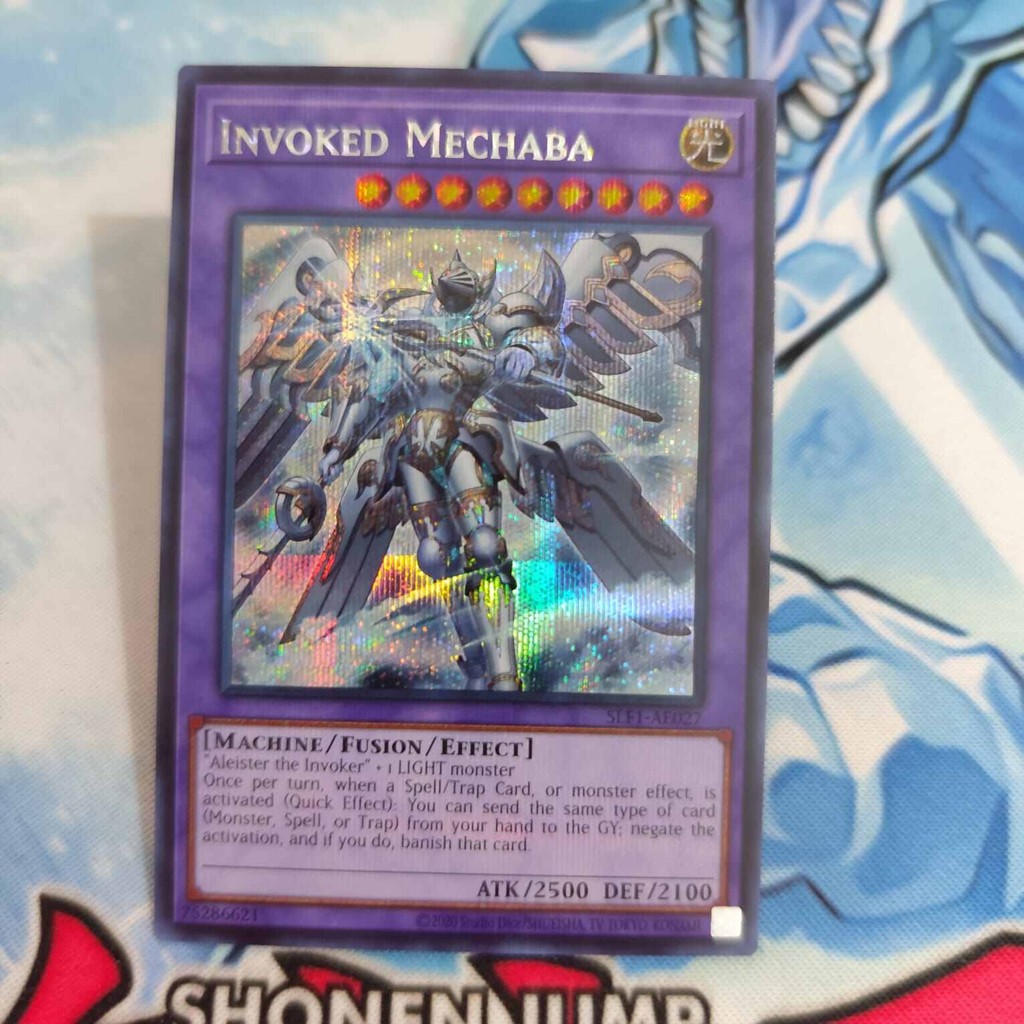 Jual yugioh AE invoked mechaba AA SLF1-AE027 SE original | Shopee Indonesia