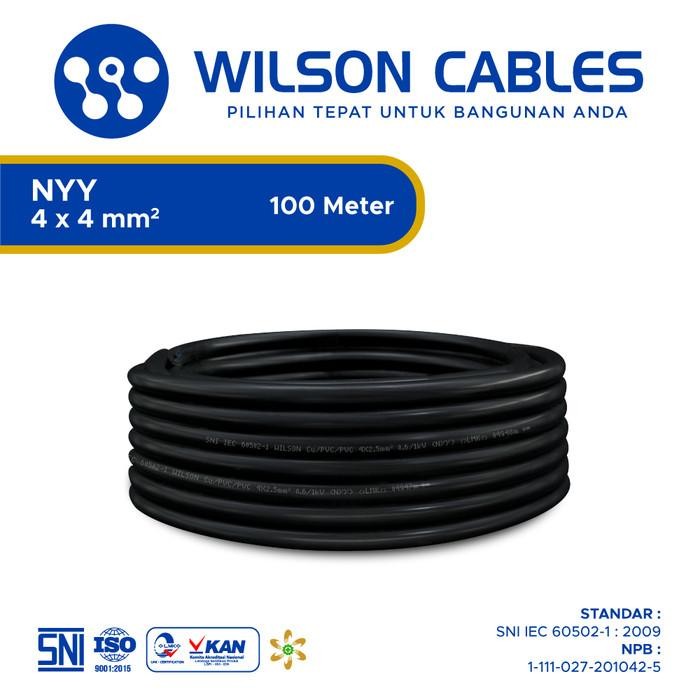 Jual Wilson Cables - Nyy 4X4 Mm 100 Meter - Kabel Tembaga Kawat ...