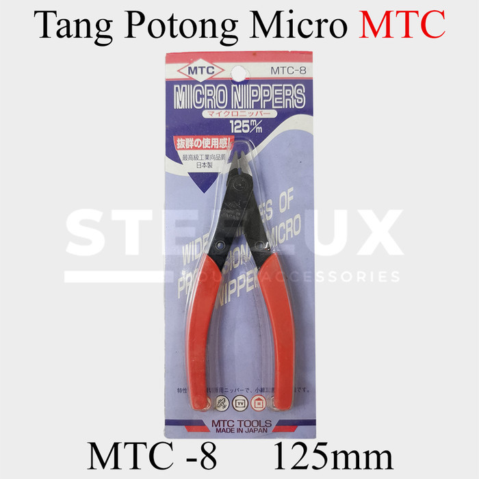 Jual Tang Potong MTC-8 125mm Japan Jepang Micro Mini Plastic Cutting Nipper Kabel Cable Cutter ...