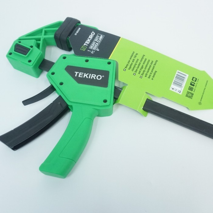 Jual Heavy duty quick clamp 12" TEKIRO / Klem F pres kayu pres papan 12 ...