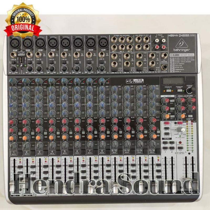 Jual Mixer Audio Behringer Qx 2222 Usb / Qx2222Usb | Shopee Indonesia