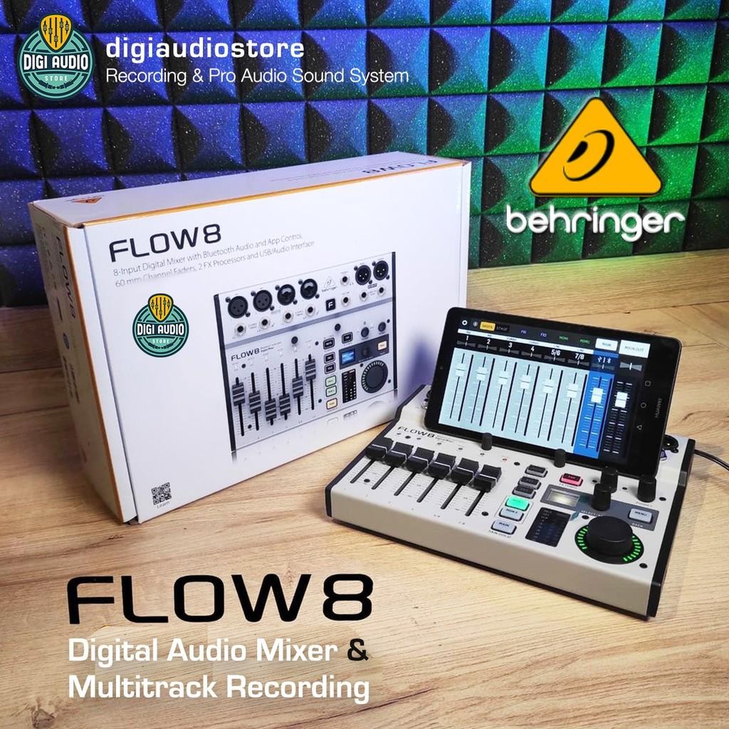 Jual Digital Audio Mixer Behringer Flow8 Multitrack Recording Usb ...