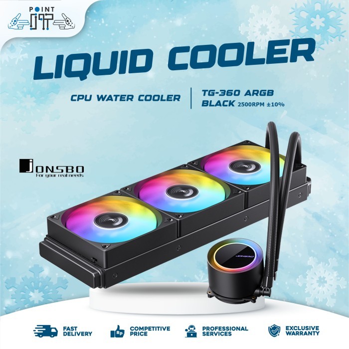 Jual LIQUID COOLER JONSBO TG 360 / TG360 ARGB HSF AIO WATER COOLING PC GAMING Good Quality ...