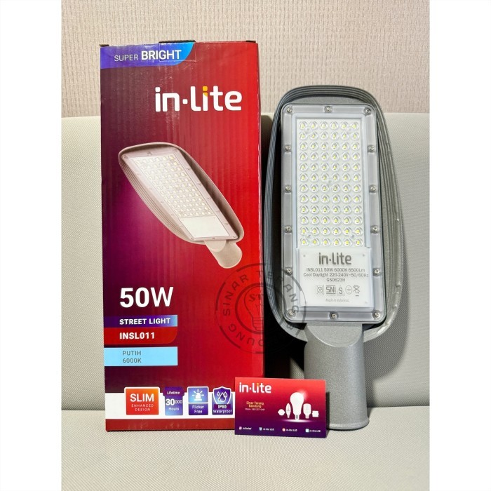Jual LAMPU JALAN INLITE STREET LIGHT PJU 50W 50 WATT - INSL011 | Shopee ...
