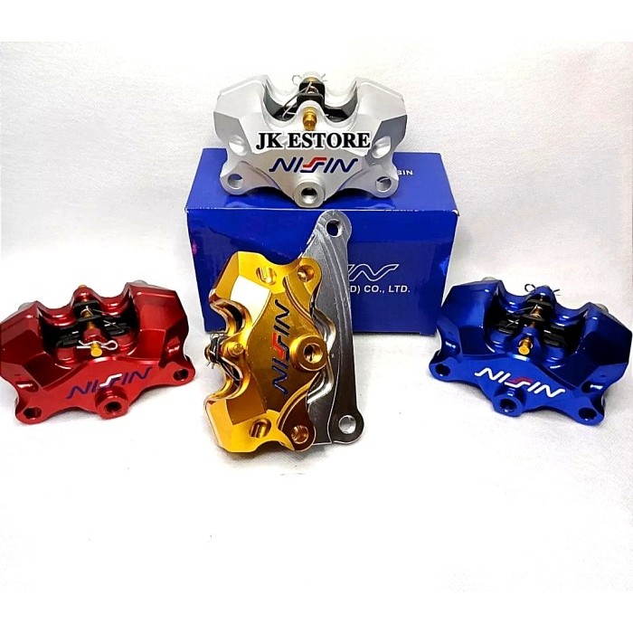Jual Paket Kaliper Nissin 2 Piston + Breket Belakang Nmax Pnp | Shopee Indonesia