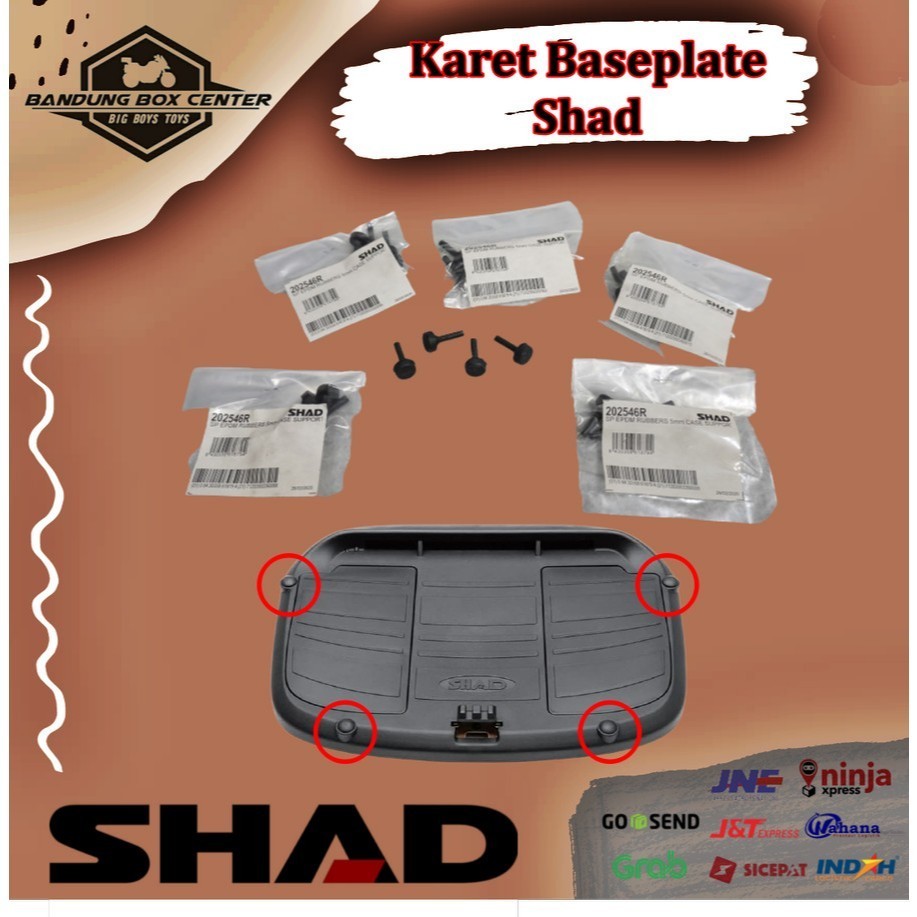 Jual Sparepart Box Karet Baseplate Box Shad Karet Tatakan Box Shad ...