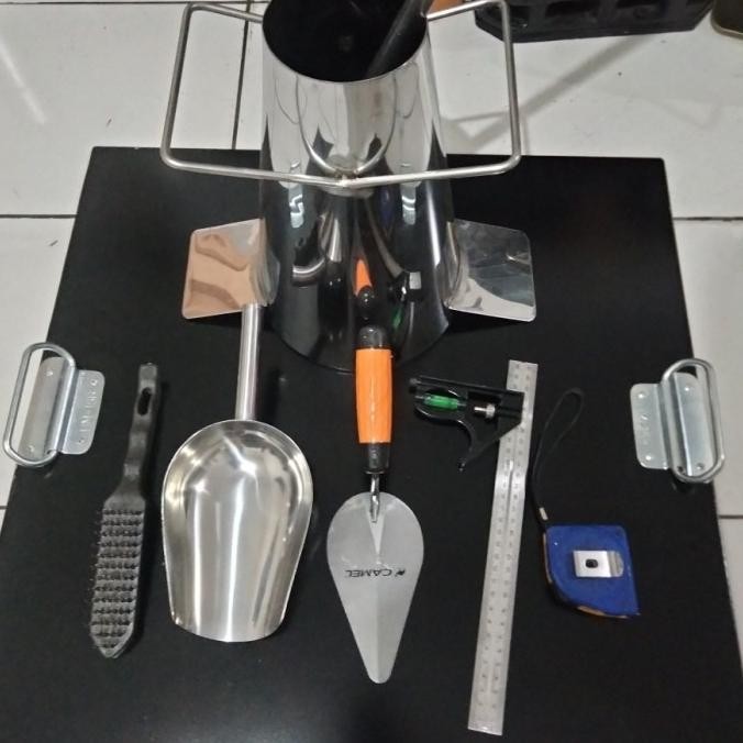 Jual Slump Test Set Beton Stainless / Alat Uji Beton Original Dan ...