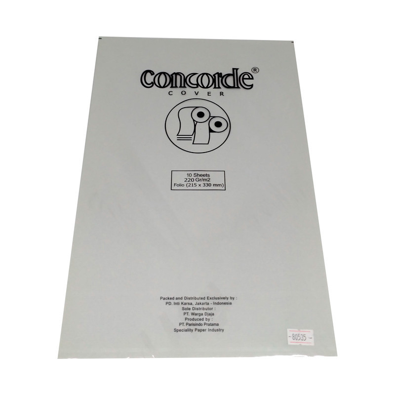 Jual Concorde Cover F4 Kertas Copy Warna Grey | Shopee Indonesia