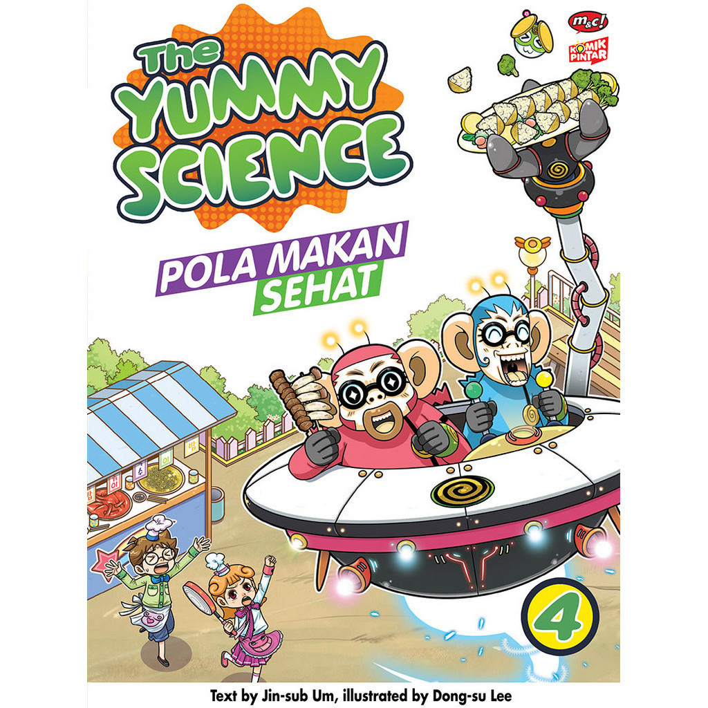 Jual Komik Pintar : The Yummy Science 04 Pola Makan Sehat | Shopee ...