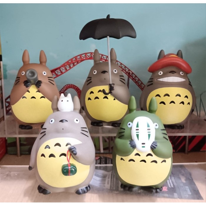 Jual Figure My Neighbor TOTORO Set isi 5 | Shopee Indonesia