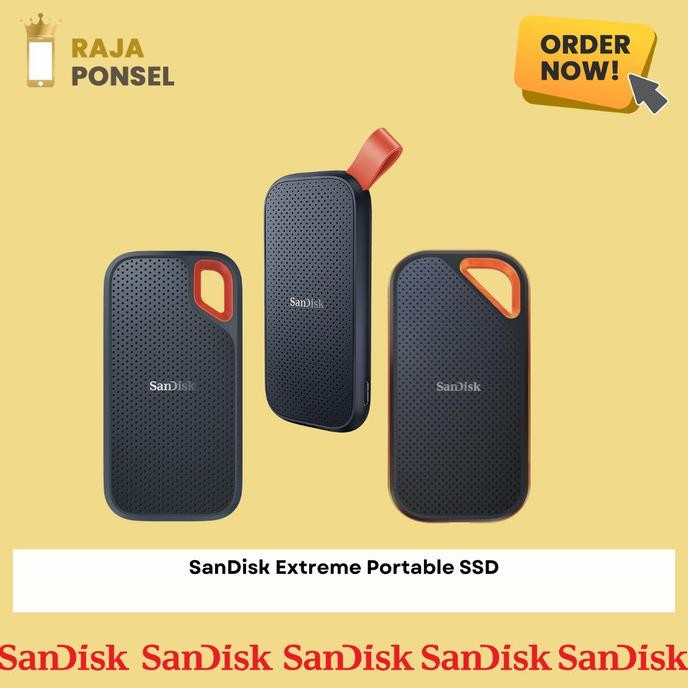 Jual NEW Ssd Sandisk Portable Extreme pro 4TB 2TB 1TB 500GB Extreme pro V2 Hardisk Ssd external ...