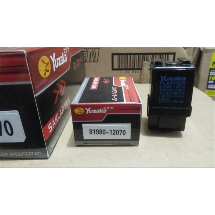 Jual FLASHER RELAY TOYOTA KIJANG KAPSUL 7K YUZAKA 81980-12070 | Shopee ...
