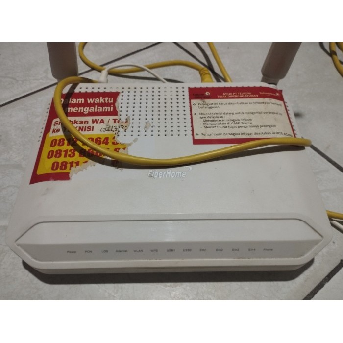 Jual ONT router fiberhome hg6145f dual Band 5G wifi Gpon (led rusak ...