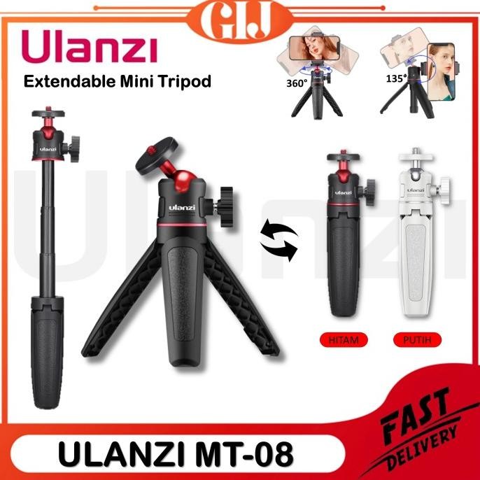 Jual ULANZI MT-08 Mini Extension Pole Tripod Mirrorless Camera ...
