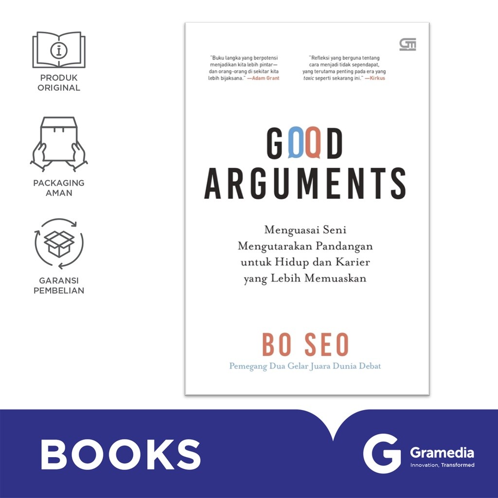 Jual Buku Good Arguments (Bo Seo) | Shopee Indonesia