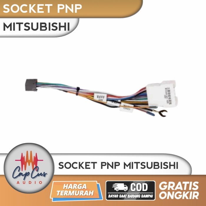 Jual Socket Pnp Head Unit Mitsubishi / Soket Pnp Head Unit Mitsubishi ...