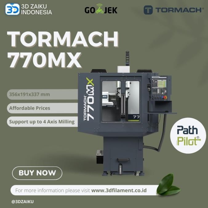 Jual $+$+$+$+] Tormach 770M 770 MX CNC Mesin Milling Potong Bahan Baja ...