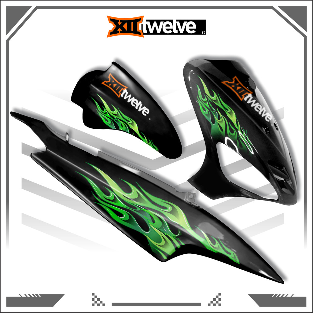 Jual Striping Mio Sporty 5tl List Mio TENSI Transparan sticker yamaha ...