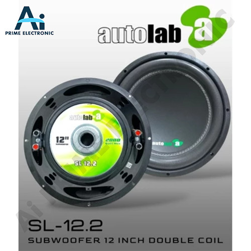 Jual ORIGINAL AUTOLAB SL 12.2 Subwoofer Double Coil - 12 inch | Shopee Indonesia