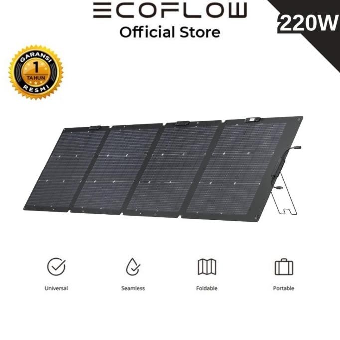 Jual ECOFLOW NEXTGEN 220W BIFACIAL PORTABLE SOLAR PANEL - PANEL SURYA ...