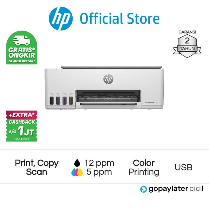 Jual Printer HP Smart Ink Tank 520 AIO Print Scan Copy | Shopee Indonesia