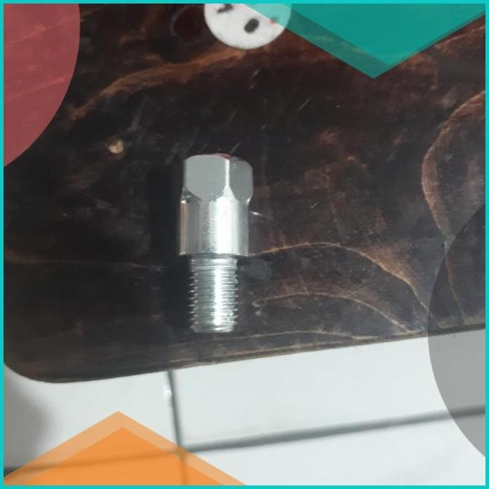 Jual Baut sambungan spion ukuran 14. atasnya drat kiri , bawah drat kanan 0 | Shopee Indonesia