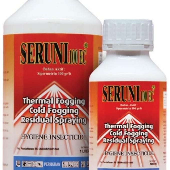 Jual Insektisida Fogging Nyamuk DBD SERUNI 100 EC @ 500 ml | Shopee ...