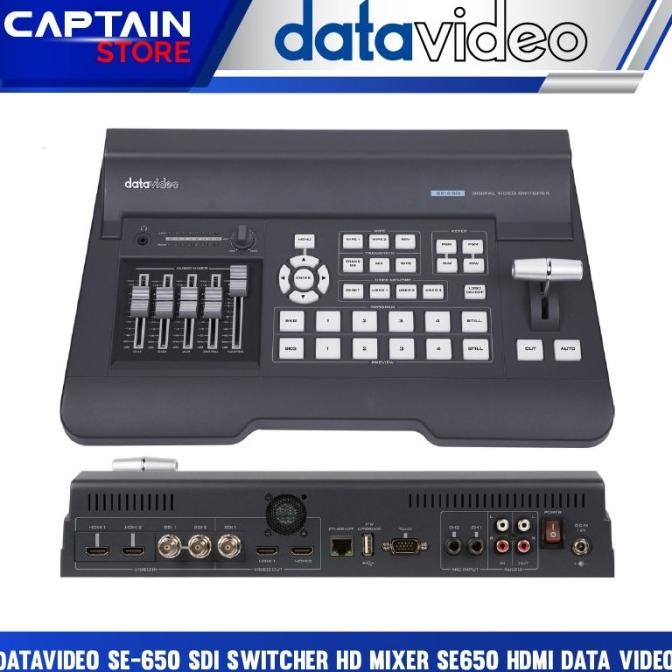 Jual Asli Datavideo SE-650 SDI switcher HD Mixer SE650 HDMI Data Video ...
