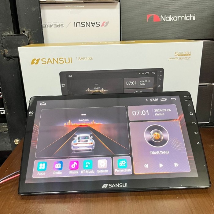 Jual Head unit Android 9 inch Sansui Classic Gen 3 SA5200i Gen2 Ram 2/ ...