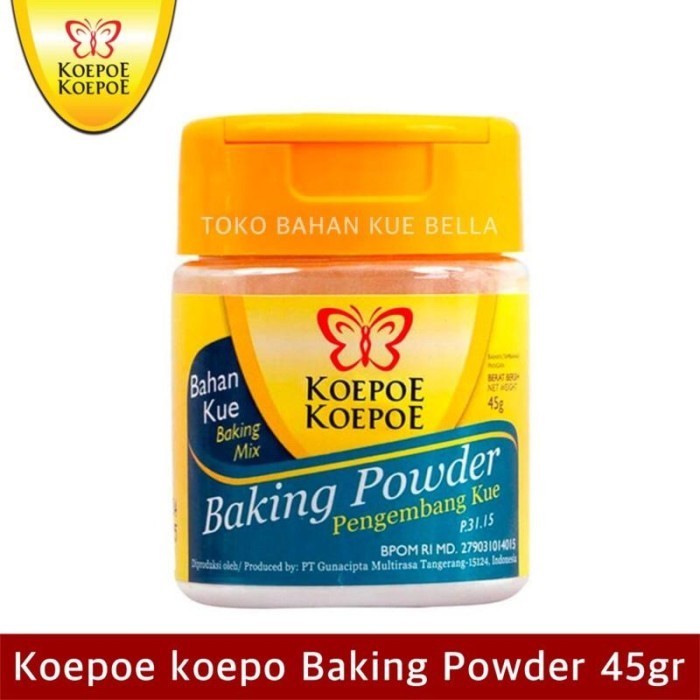 Jual KOEPOE KOEPOE BAKING POWDER 45G | Shopee Indonesia