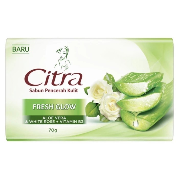 Jual NEW CITRA SOAP FRESH GLOW 70G | Shopee Indonesia