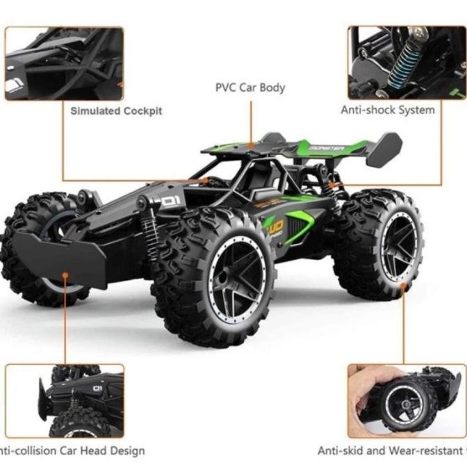 Jual MOBIL REMOTE CONTROL OFFROAD RC 4WD ROCK CRAWLER BESAR TOKIN 1 : ...