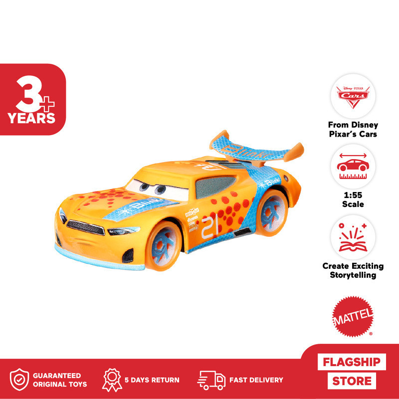 Jual Pixar Cars Glow Racers Ryan "inside" Lany - Mainan Mobil Balap ...