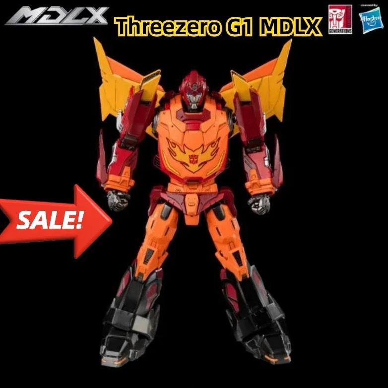 Jual in stock threezero 3a g1 mdlx transformation rodimus prime hot rod g1 high quality action ...