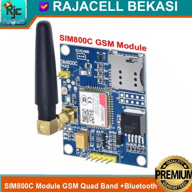 Jual Ultimate SIM800C Dev Board GSM GPRS Blietooth Serial Module | Shopee Indonesia