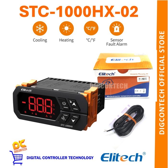 Jual Banting Harga Elitech Stc-1000Hx Temperature Controller Thermostat Stc 1000Hx 02 | Shopee ...