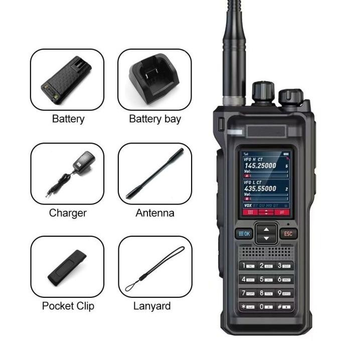 Jual Motorola GT12 Handy Talky UHF 16 Channel Hemat Baterai dan Tahan ...