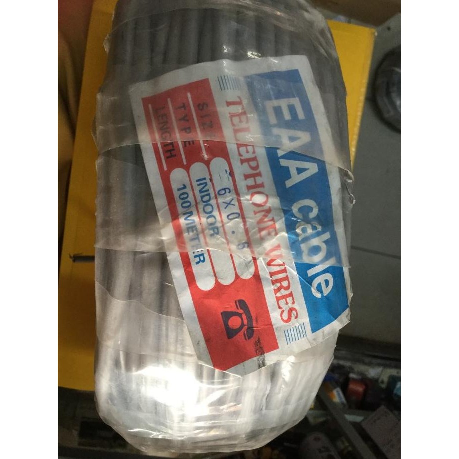 Jual Kabel telepon telpon isi 6 EAA 6x0.6 100meter | Shopee Indonesia