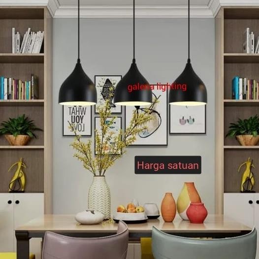Jual Lampu gantung nimalis cafe meja makan tipe 7709/1P | Shopee Indonesia