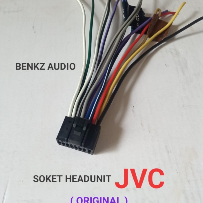 Jual Soket headunit JVC original socket cable tape mobil jvc | Shopee ...