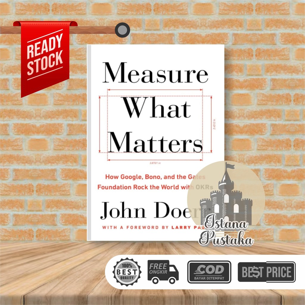 Jual Measure What Matters by John Doerr (English) | Shopee Indonesia
