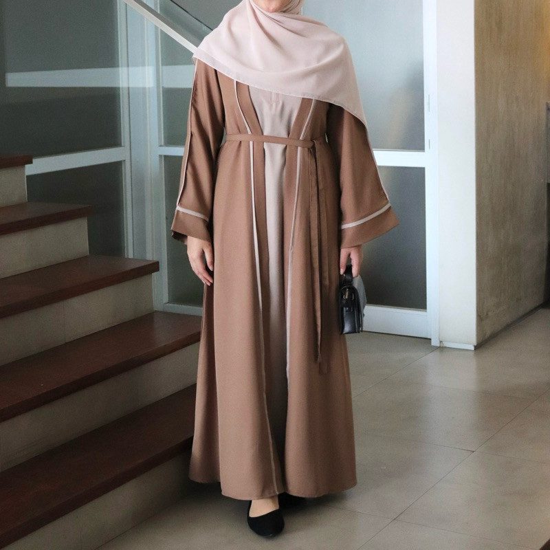 Jual PROMO BAJU MUSLIM RAMADHAN !!! DAILYAL - Naura Abaya (Abaya inner ...