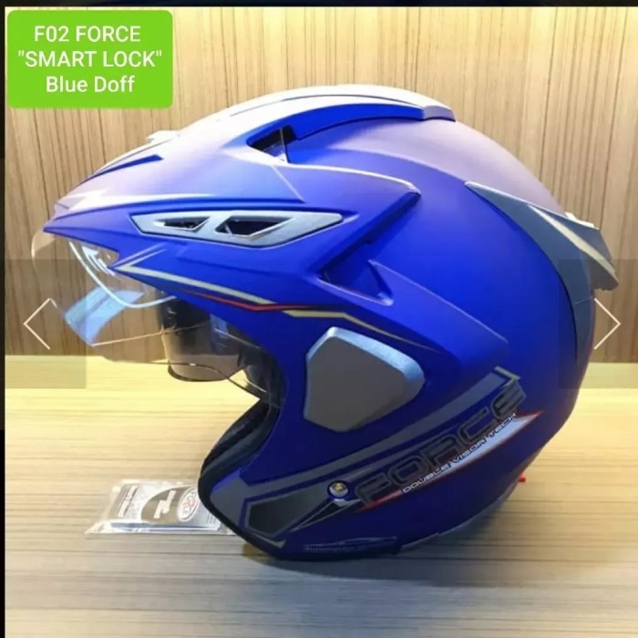 Jual HELM MOTOR SNI HAlFACE DEWASA PRIA WANITA FORCE SMART LOCK ...