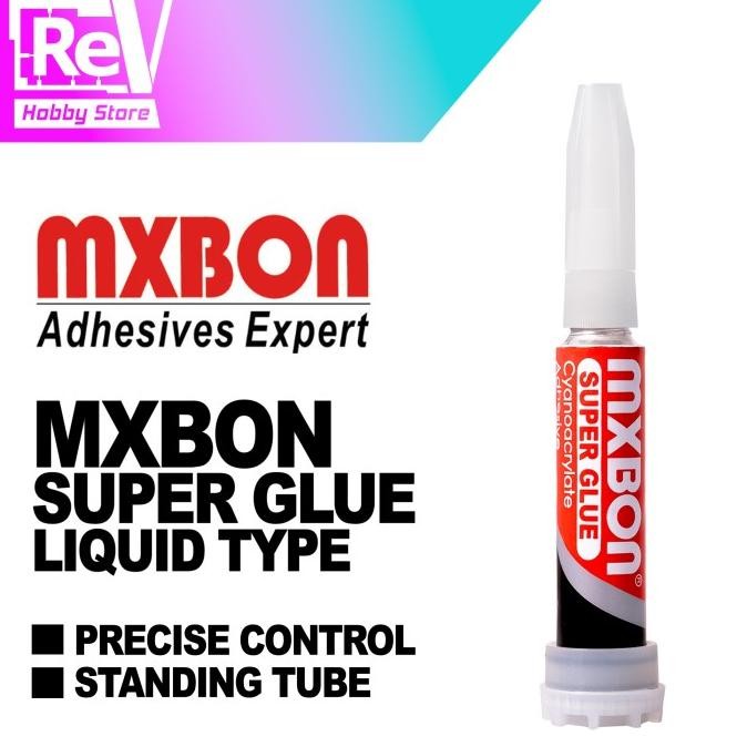 Jual MXBON SUPER GLUE LIQUID TYPE LEM SUPER GUNDAM MODEL KIT | Shopee ...