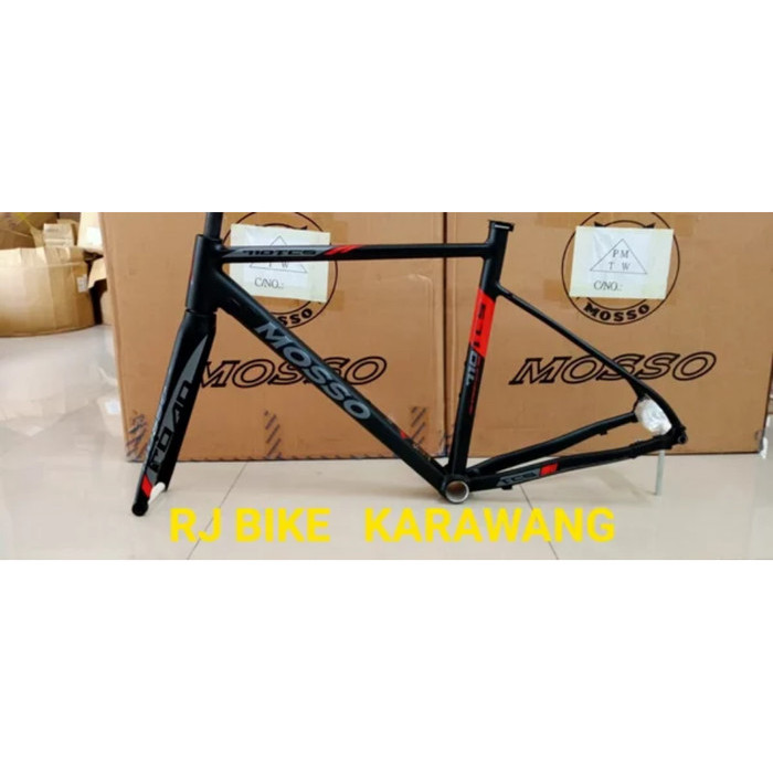 Jual FRAME MOSSO ROAD BIKE 710 TCS PLUS HEAD SET | Shopee Indonesia