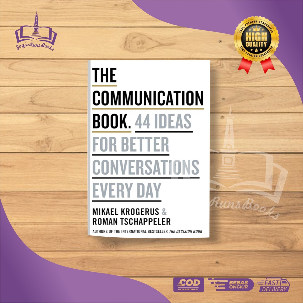 Jual The Communication Book : 44 Ideas for Better Conversations Every ...