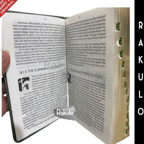 Jual Holy Bible NIV New International Version 034 TI Compact Small ...