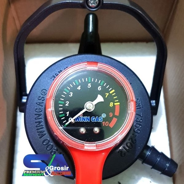 Jual MAT-307 WINN GAS REGULATOR W 900 M METER TRIPLE LOCK TIGA PENGUNCI ...
